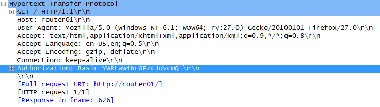 Decode HTTP Basic Access Authentication Stack Pointer